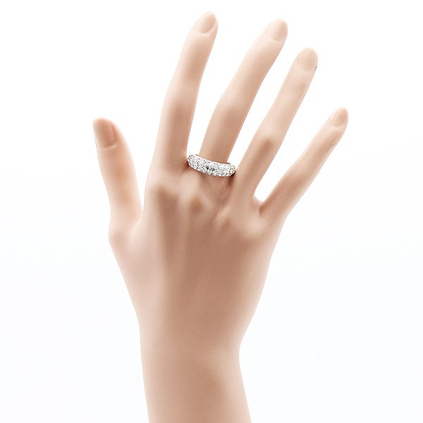 兵庫県伊丹・宝石店｜PT950 ダイアイリリング 2.00ct 5.30g ｜マルニシ質店